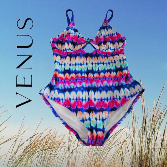 VENUS | Swim | Venus 2 Multicolor One Piece Swimsuit | Poshmark